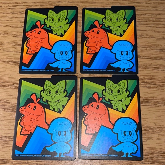 Pokemon | Accessories | Pokemon Paldea Evolve Dividerspack Of 4 | Poshmark